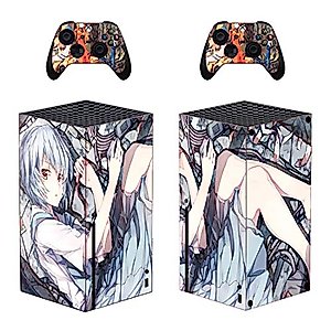 Babita Dogra X-Box-Series-X Skin Set Vinyl Decal Skin Stickers Protective for X-Box-Series-X Console Kinect 2 Controllers - Genesis