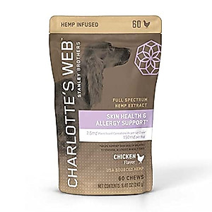 Skin Health & Allergy Support Chews for Dogs