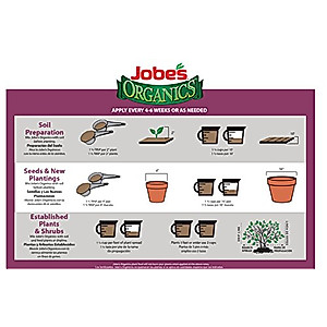Jobe's 09426 Granular Plant Food Flower & Rose, 4lbs
