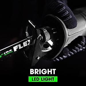 FLEX 24V Brushless Cordless Reciprocating Saw Kit with 5.0Ah Lithium Battery and 160W Fast Charger - FX2271-1C