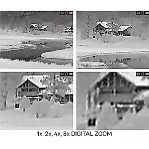 AGM Global Vision thermal monocular Taipan TM10-256 Thermal Imaging Monocular for hunting 256x192 (25 Hz) Monocular for adults high powered thermal imager heat vision Infrared monocular thermal vision