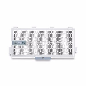 Miele Original HEPA AirClean filter with TimeStrip, Filter for Miele Vacuum Cleaners, Traps Dust and Allergens