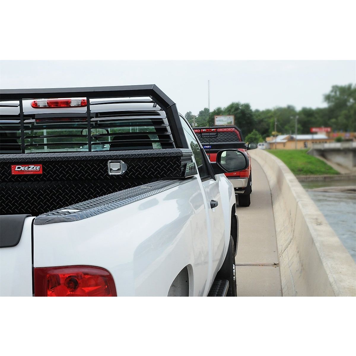 Dee Zee DZ11992B Black-Tread Bed Caps