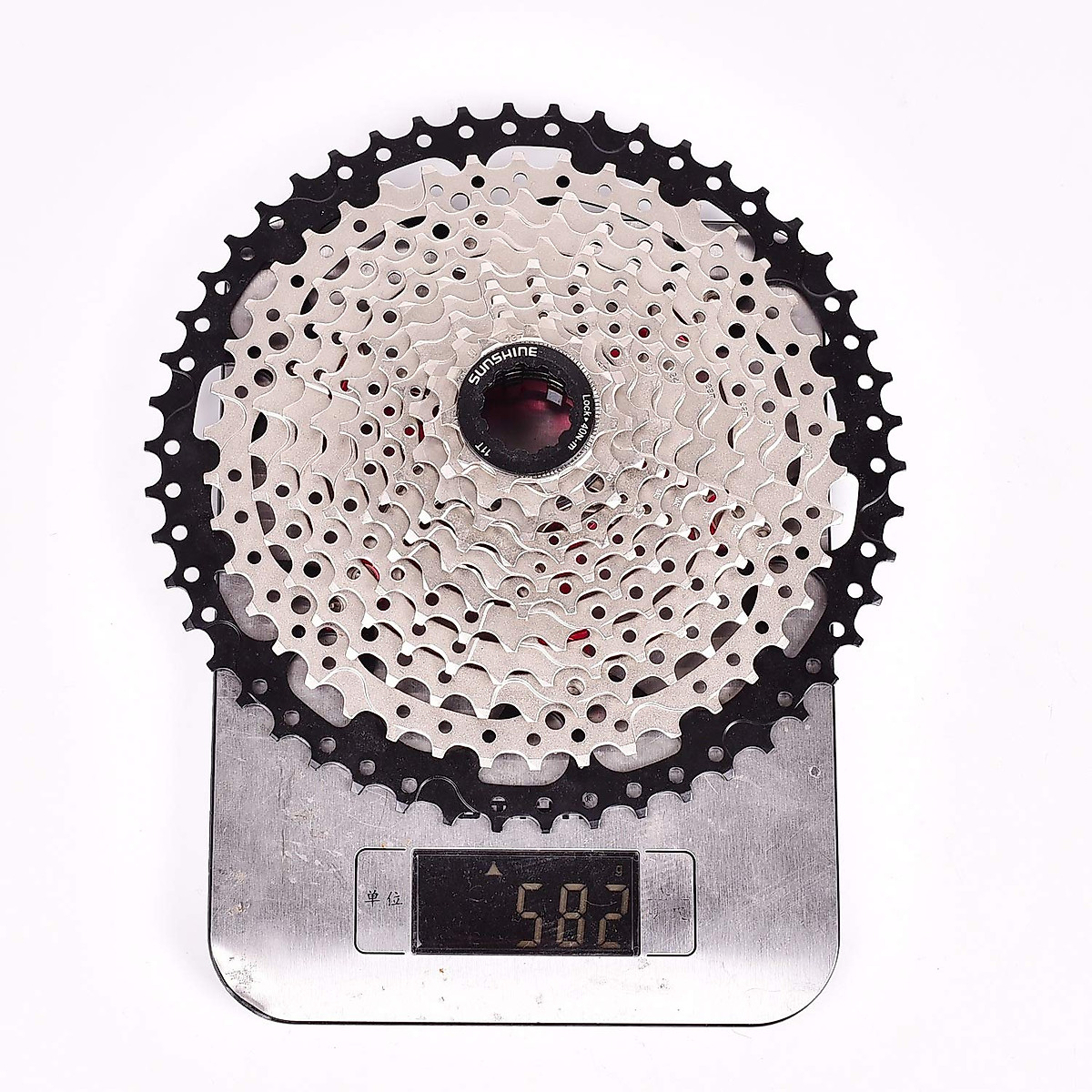 HOOSAM 11 Speed Bike Cassette 11-50T MTB Cassette 11 Speed Freewheel Bicycle Parts Fit for Mountain Bike, Road Bicycle, MTB, BMX, SRAM, Shimano