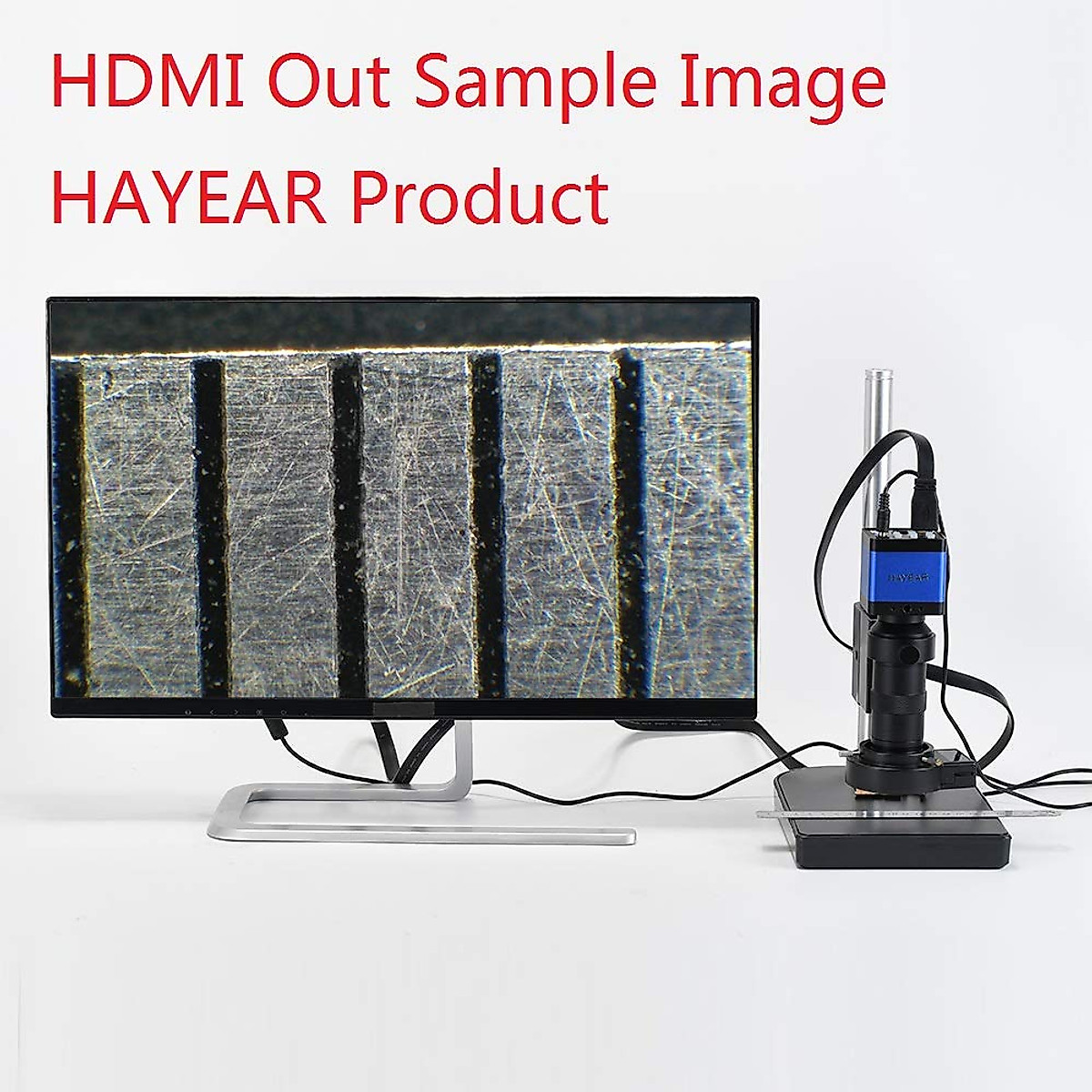 Monocular 8x-100x 43mm-150mm C-Mount Zoom Glass Lens for Industry Lab Microscope Camera