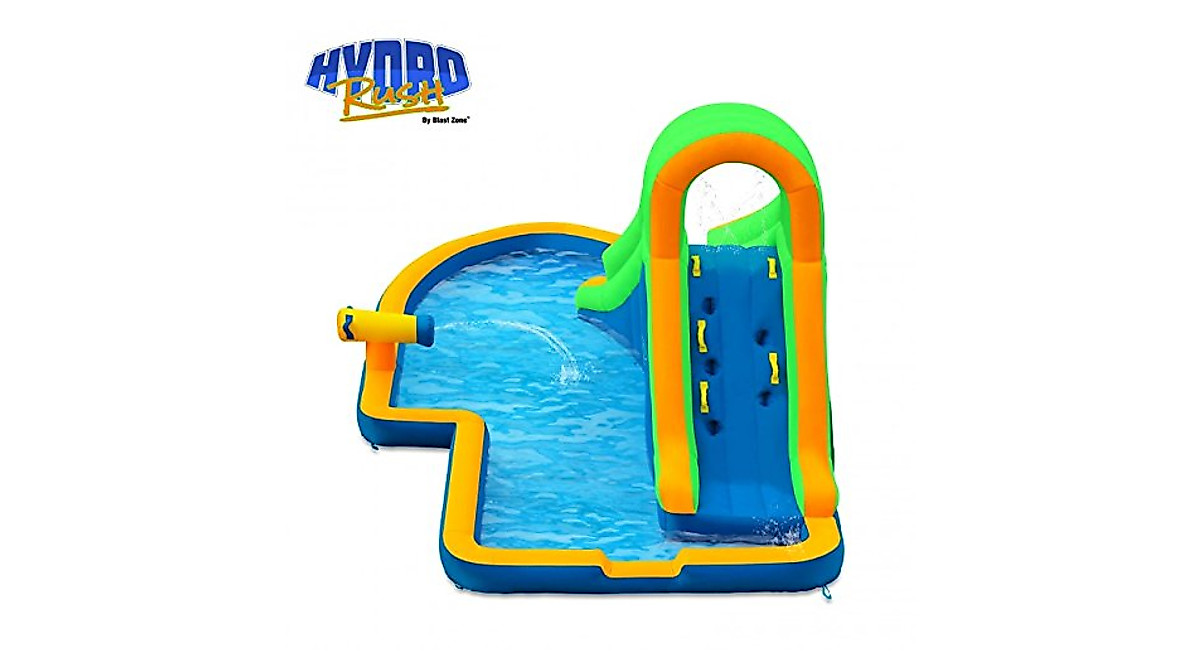 Blast Zone Hydro Rush Inflatable Water Park - Fun for Kids 3+