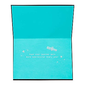 Papyrus Space Birthday Card (Journey Gets More Spectacular)