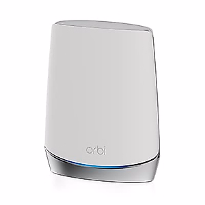 Orbi RBR750 Whole Home AX4200 Tri-Band Mesh WiFi 6 System (Router Only), White (Renewed)