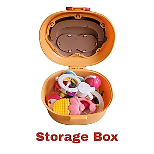 Baby Rattles Toys 10PCS Set, Infant Grab N Shake Teething Toys, Hand Bells and Spin Rattle