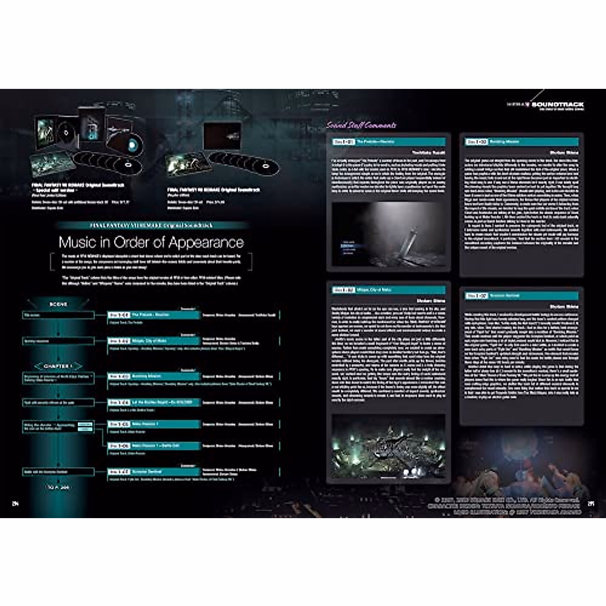 Final Fantasy VII Remake: Material Ultimania