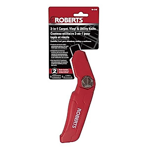 ROBERTS 3-in-1 Carpet, Vinyl, and Utility Knife