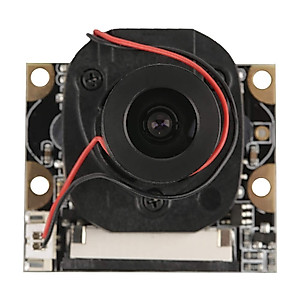 for Raspberry Pi Camera Module 5MP, HD OV5647 Sensor with Fixed Lens Webcam 15cm Flat Ribbon Cable to 15Pin MIPI CSI Connector Compatible for Raspberry Pi B 3/2