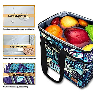 Extra Large Collapsible Soft Cooler Bag,50 Cans Insulated Lunch Bag,Beach Cooler, Ice Chest, Portable Travel Cooler for Work Camping Sports Picnic