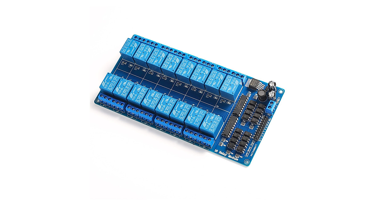 SainSmart 16-Channel 12V Relay Module for Arduino & Microcontrollers