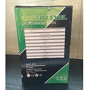 ML&SL Multi-Line Green Laser Level - Professional Automatic Self leveling Laser Horizontal&Vertical Cross line with Down Plumb Dot,360°Rotating Base,Rechargeable Battery for Indoor Outdoor