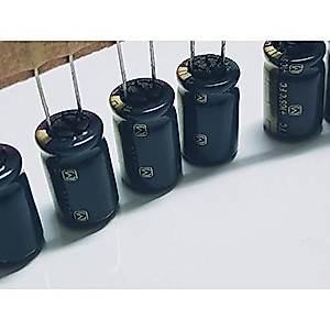 12PCS 470uF 25V Panasonic FC Low ESR, 105 Degree high Temperature Resistant Series Audio Grade Capacitor 8x12 mm for high-end Audio