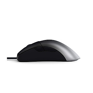 Microsoft Pro Intellimouse – Dark Shadow. Comfortable Ergonomic Design with 2 Customizable Buttons, Wired, USB, Gaming Mouse for PC/Laptop/Desktop