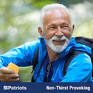 4Patriots Emergency Food Bars: Non-Perishable S.O.S Rations Designed to Last 5 Years - 3,600 Total Calories - 1 Pack of 9 Lemon-Flavored Survival Bars for Emergencies, Camping, or Hiking