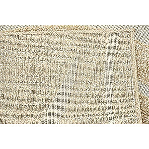 Unique Loom Outdoor Botanical Collection Area Rug - Orlando (5' 1" x 8' Rectangle, Beige/ Cream)