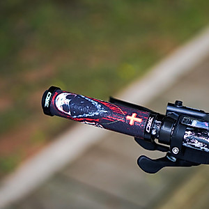 CNC Silicone Bike Grips, Silicone MTB Grips, Silica Gel Handlebar Grips for Mountain Bike/BMX/Bicycle.