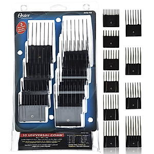 Oster A5 Universal Comb Attachment Set, 10-Piece Set (078900-600-000)