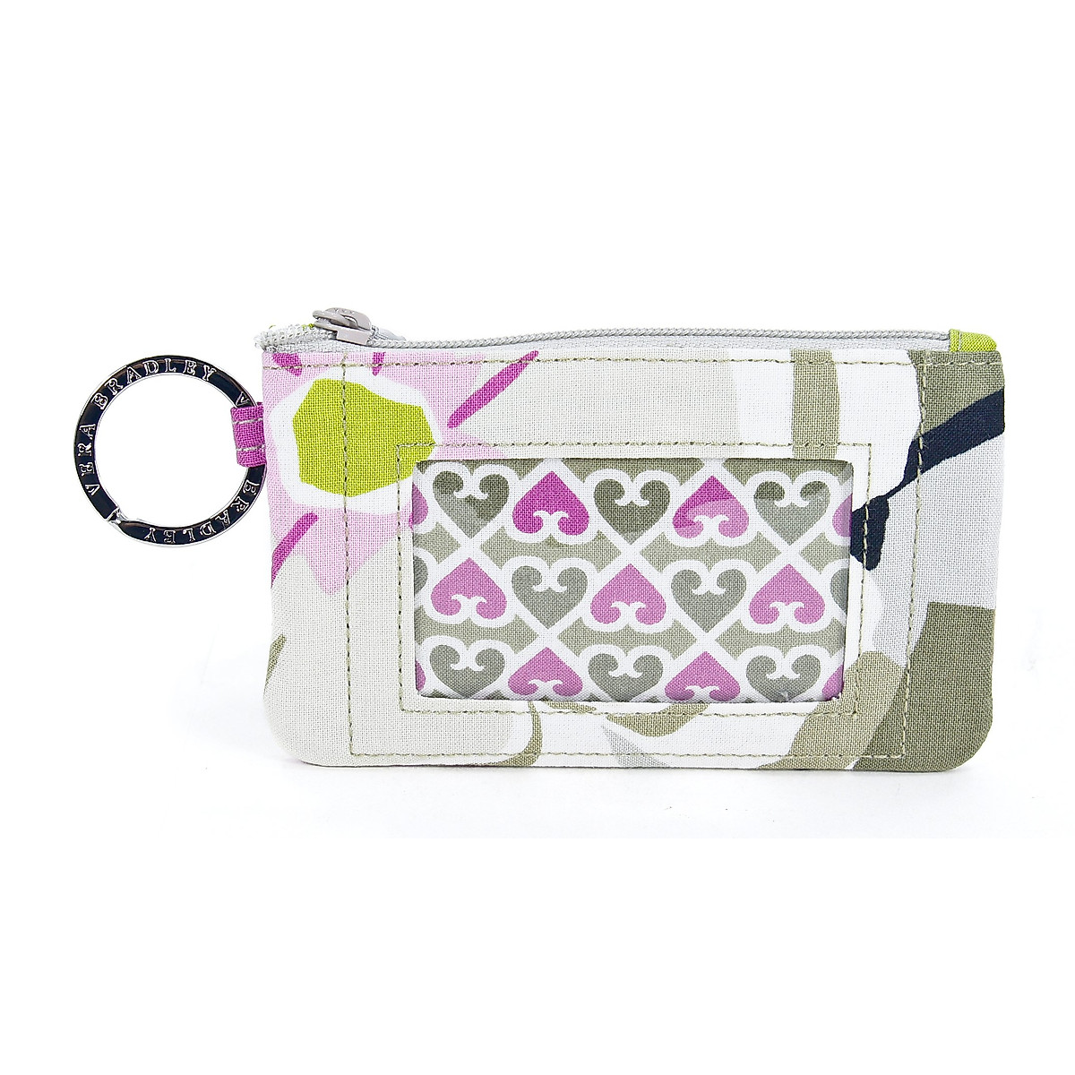 Vera Bradley Zip ID Case Blue Bayou