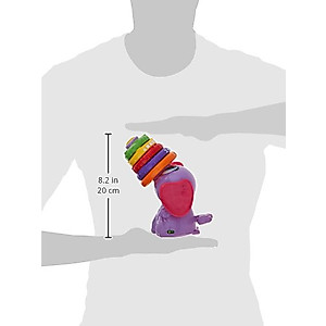 LeapFrog Stack and Tumble Elephant (Amazon Exclusive), Purple, 6 pieces