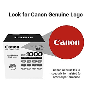 Canon PFI-1000 12 Color Pack, Small