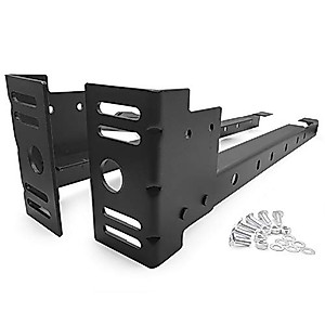 appacare Bed Frame Footboard Extension Brackets Set Attachment Kit - Fit for Twin, Full, Queen, or King Size Beds