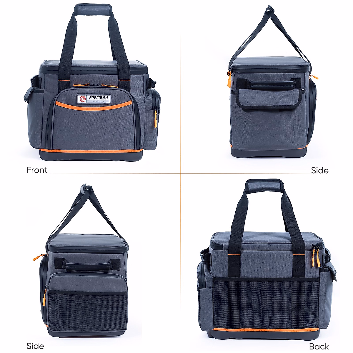 FRECOLSH Travel Carrying Case Compatible with Jackery Explorer 1500, Portable Power Station Storage Case with Water- proof Bottom and Pocket for Jackery Accessories Solar Generator, Storage Bag Only