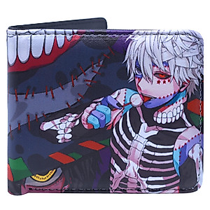 Amatensu Anime Characters Juzo Suzuya wallet Touka Kirishima wallet Ken Kaneki wallet E