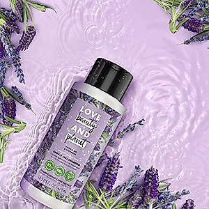 Love Beauty and Planet Smooth and Serene Argan Oil Shampoo For Frizz Control Argan Oil & Lavender Sulfate Free 13.5 oz