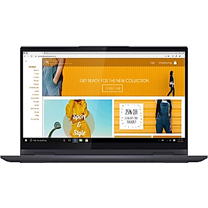 2022 LENOVO Yoga 7i 2-in-1 laptop 14 inch FHD Touchscreen Intel EVO Platform 11th Core i7-1165G7 Iris Xe Graphics 12GB DDR4 512GB SSD WI-FI 6 Thunderbolt 4.0 Backlit KB with Fingerprint Windows 11 Pro