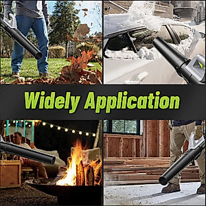 MYTOL Cordless Leaf Blower 150MPH 350CFM, Electric Handheld Leaf Blower with 2 * 20V 2Ah Batteries, Infinitely Variable Speed, Lightweight Axial Powerful Blower for Lawn Care | Patio | Yard | Jobsite