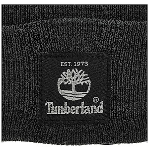 Timberland Short Watch Cap, Charcoal Heather Gray, One Size