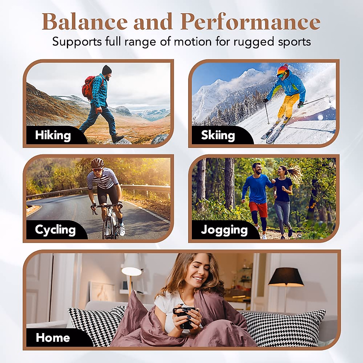 Debra Weitzner 6 Pairs Merino Wool Thermal Socks Men and Women Warm Cushioned Hiking Crew Socks for Hunting Winter Etc Long Survival Boot Socks Moisture Wicking Black 9-11