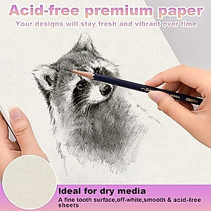 MEMX Sketch Book for Kids, 8”X11.5” 100 Pages(110gsm), Spiral Bound Artist Sketch Pad, Durable Acid Free Sketchbook for Painting, Sketching or Doodling, Best Gifts for Drawing Boys and Girls, White