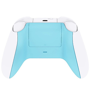 eXtremeRate Heaven Blue Replacement Side Rails + Back Shell + Faceplate for Xbox Series X/S Controller - Controller NOT Included