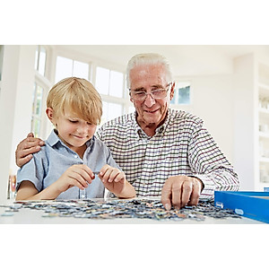 GeoToys Metropuzzle, San Francisco Jigsaw Puzzles 1000 Pieces, Detailed City Map Geography Puzzle, Challenging Adult Puzzle, Fun Puzzles for Adults, Family Puzzles, US City Map Poster Included