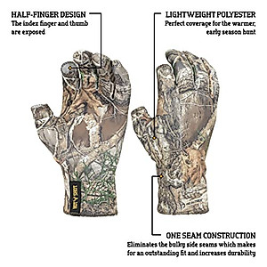 Hot Shot Men's Copperhead Stretch Three Finger Glove – Outdoor Hunting Gloves