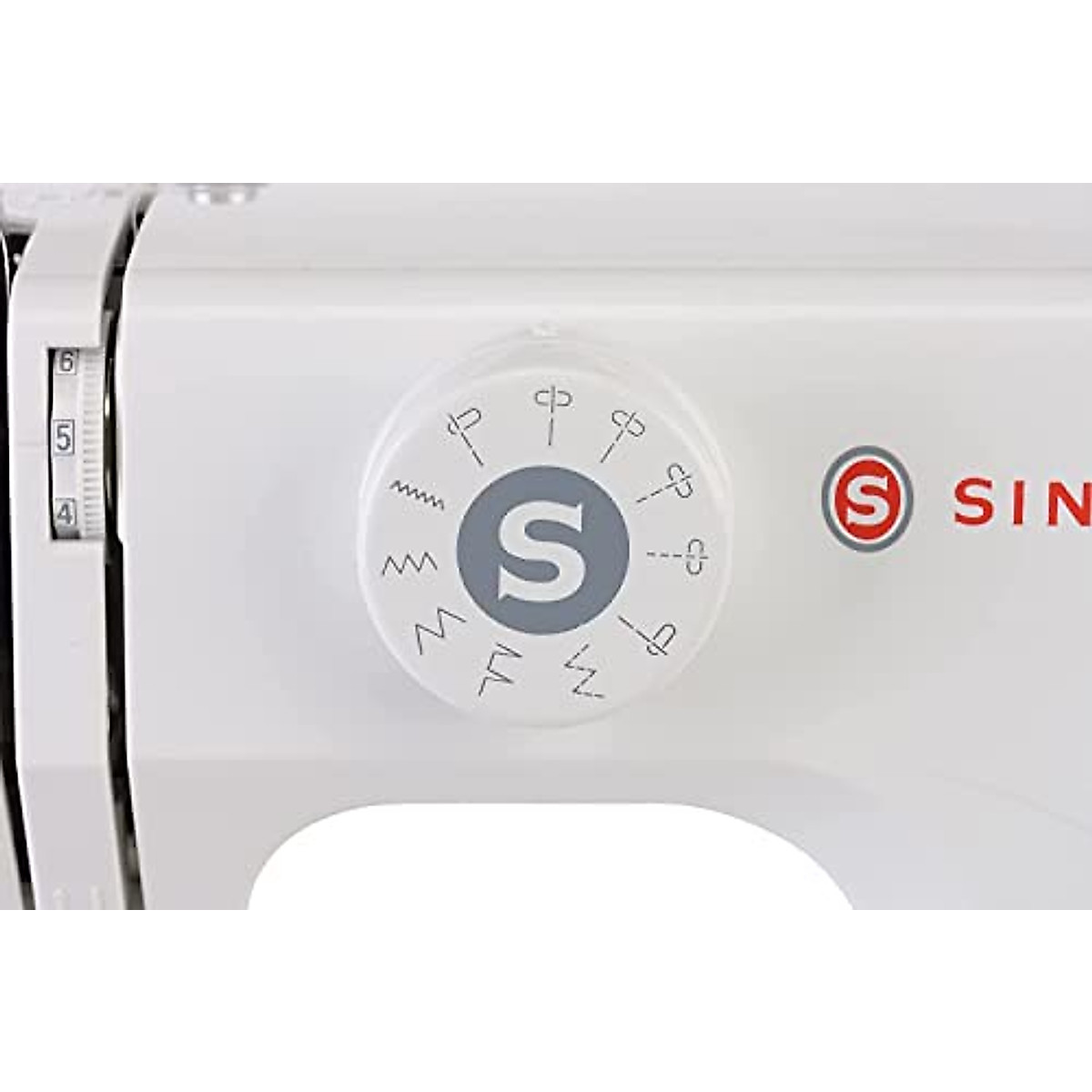 SINGER Sewing Machine Bundle M1000+, 32 Stitch Applications, Mending Machine, Simple, Portable, Great for Beginners, Top Drop-In Bobbin, Reverse Lever, 5 heavy duty needles, Kwalicable Cleaning Cloth