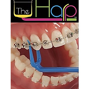 The Harp Orthodontic Reusable Flosser 4 pack Multipack