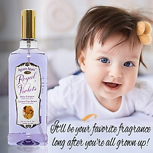 Agustin Reyes Royal with Aloe Vera Violets - Baby Cologne Spray Bottle by Royal Violets. (1)