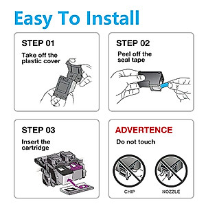 MeetRGB remanufactured Replacement for 245XL and 246XL Ink Cartridge Canon PG-245 CL-246 for Pixma iP2820 MX490 MX492 MG2520 MG2920 MG3029 MG3020 MG2420 TS3420 TS3120 TS3129 TS3320 TS3329 TR4520 MX492