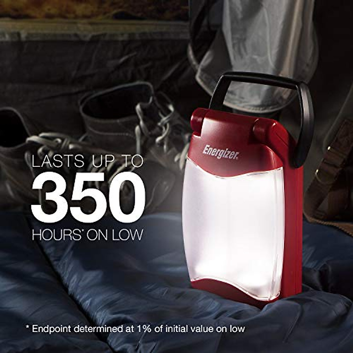 Energizer All-Weather LED Lantern, IPX4 Water Resistant, Bright and Durable Camping Lantern - Compact Emergency Light