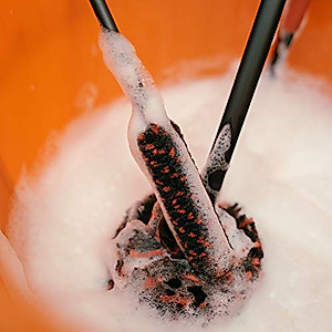 Liquid X Original Wheel Woolies Brushes 3 Piece Kit - Includes Angled Caliper Spoke Brush - USA Made - Black - New & Improved