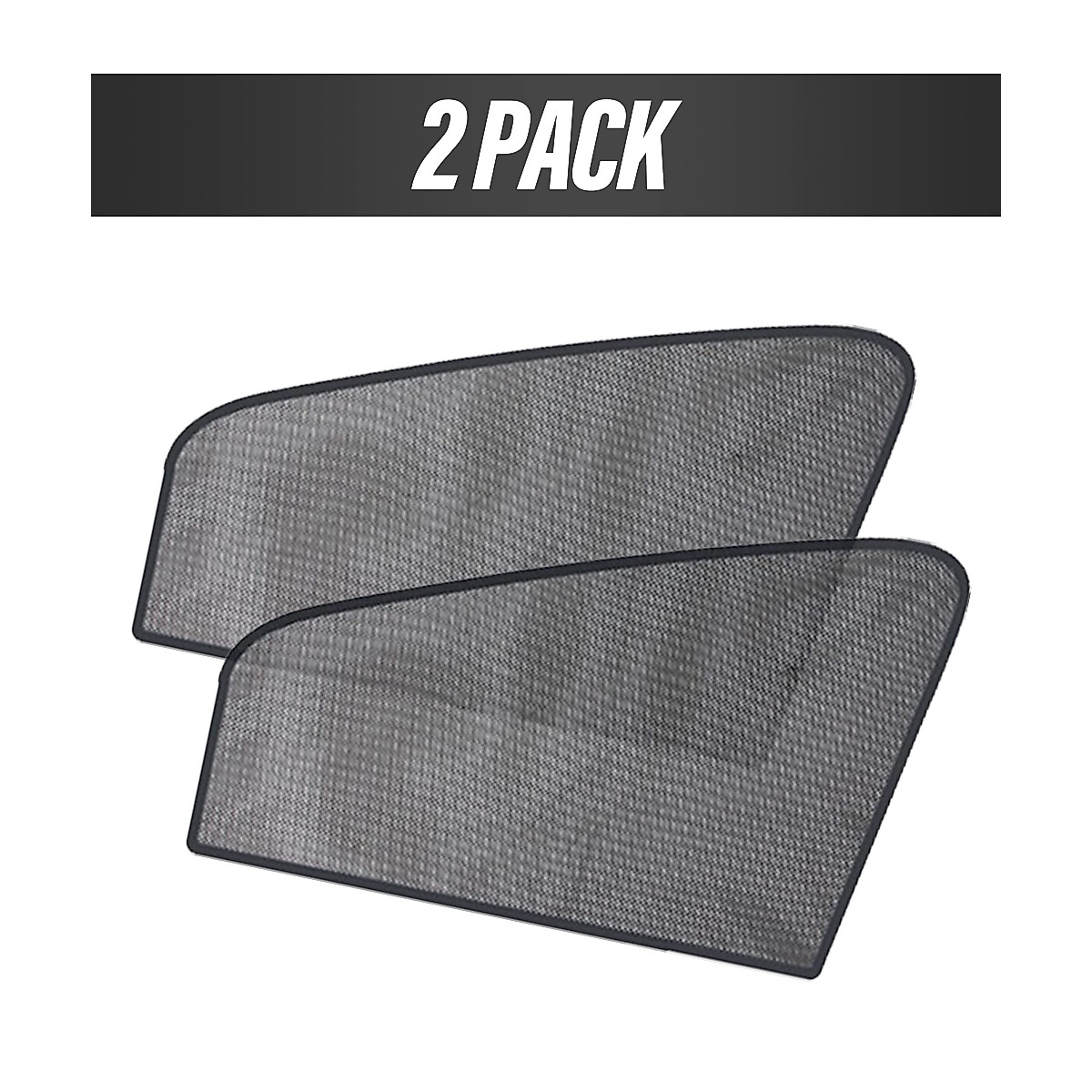 Reswish 2 Pack Universal Car Shades for Front Windows, Magnetic Side Window Sunshade, Car Window Shades (2PCS Front)
