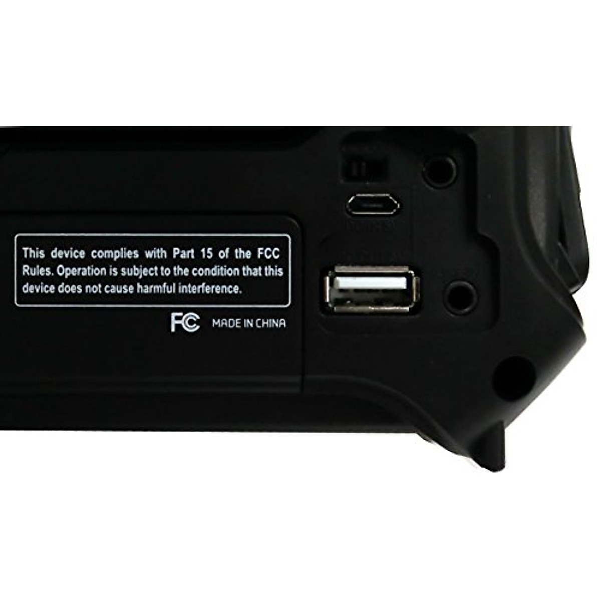 Kaito KA700 Bluetooth Emergency Hand Crank Dynamo & Solar Powered AM FM Weather NOAA Band Radio with Recorder and MP3 Player - Rugged Design for Hiking, Camping, Construction Sites, Etc. (Black)