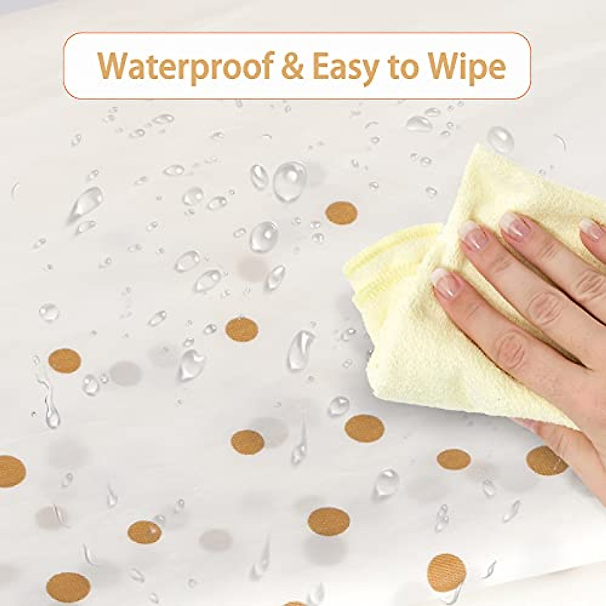 FYY Disposable Plastic Tablecloths,[4 Pack ] Plastic Tablecloths for Indoor or Outdoor Tables Parties Christmas Picnic Birthdays and Weddings 54" X 108"