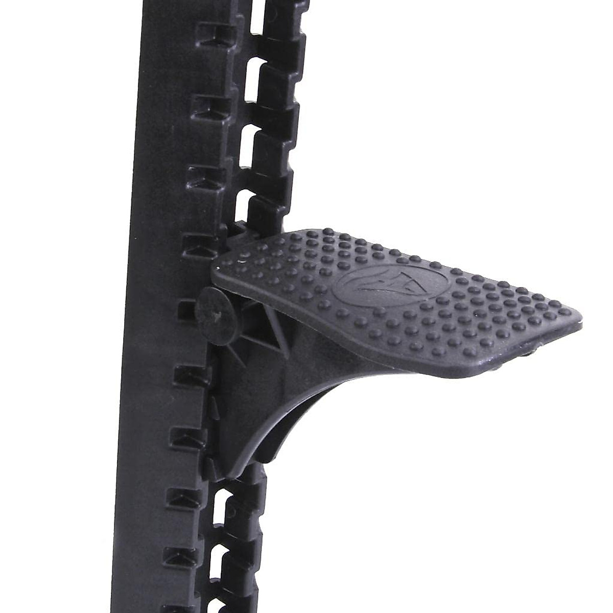 MonkeyJack 2 Pieces/Set 18" Long Lightweight Black Nylon Sit-in & Sit-on Kayak Foot Brace Pedal with Screws